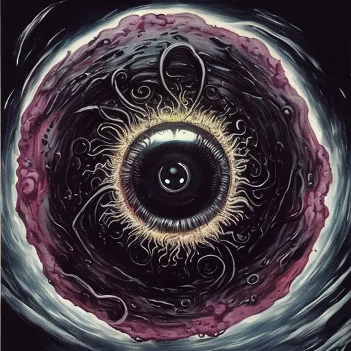 Azathoth, center of the universe, black hole, cosmos... | OpenArt