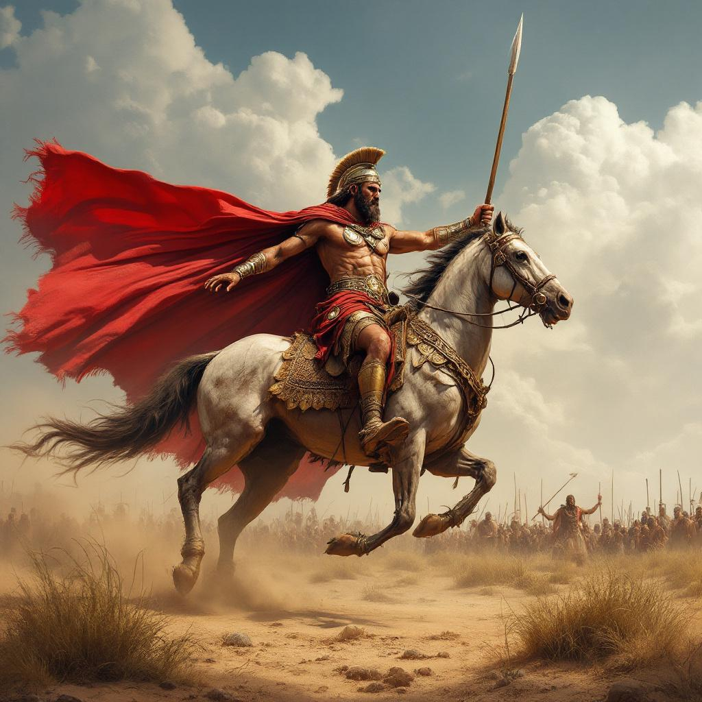 the legendary Carthaginian general Hannibal in kairouan