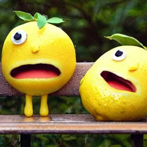 Cute lemons with cute faces, hyper realistic very cu... | OpenArt