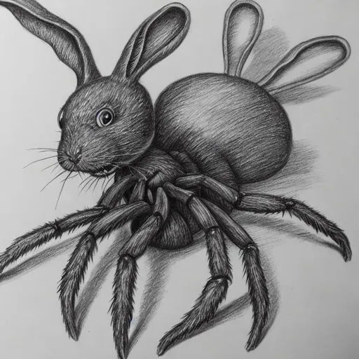 An eldritch horror combining the legs of a spider wi... | OpenArt