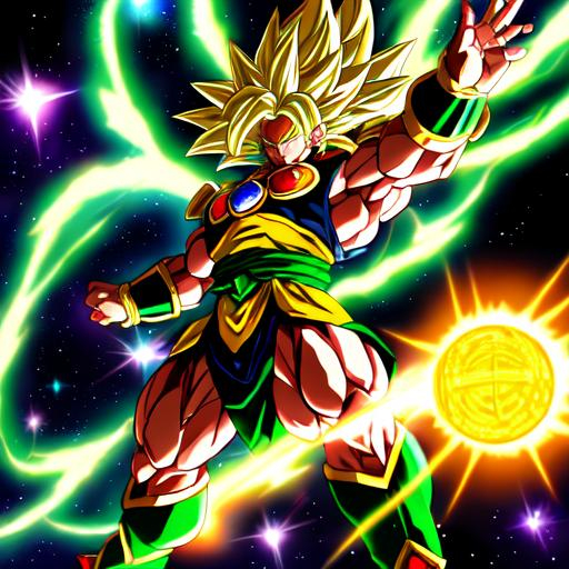 BROLY LEGENDARY SUPER SAIYAN GOD!!!! DEATH BEAM | OpenArt
