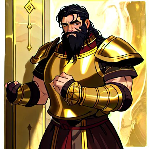 male dwarf; middle-aged face with wrinkles around hi... | OpenArt