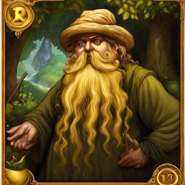 Fruta D'ouro e Tom Bombadil from J.R.R.Tolkien series