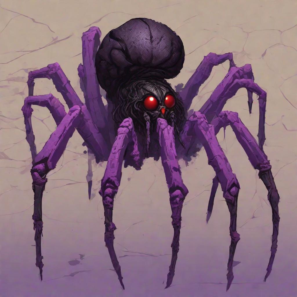 Black_Hair, Purple Sand Coat, River arms, Mutated Li... | OpenArt