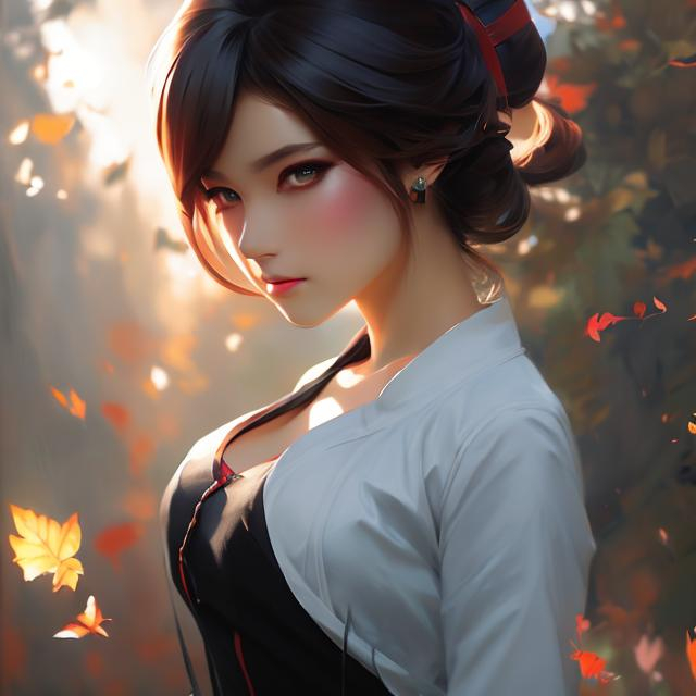 anime style, extremely detailed painting by Greg Rut...