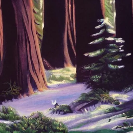 A Beautiful Alpine Forest, Flemish Style Painting. | OpenArt