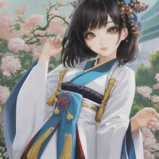 cute korean girl highly detailed