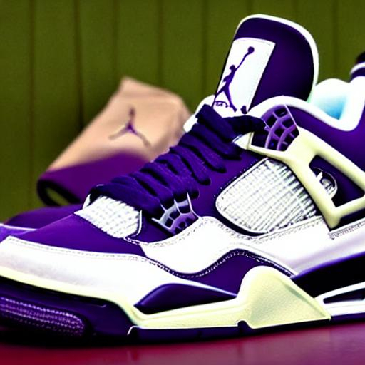 jordan 4 purple