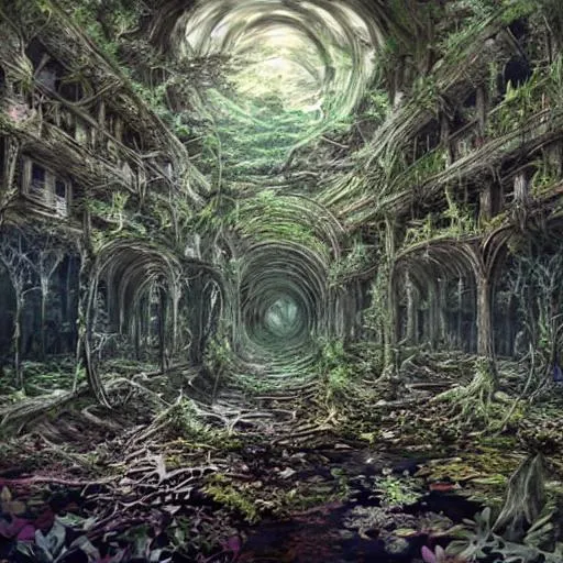 Abandoned world | OpenArt