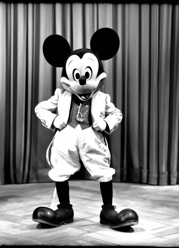 1920’s Mickey Mouse. Grand old opry.