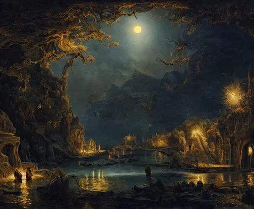 Detailed, intricate, complex, light and dark, bright... | OpenArt