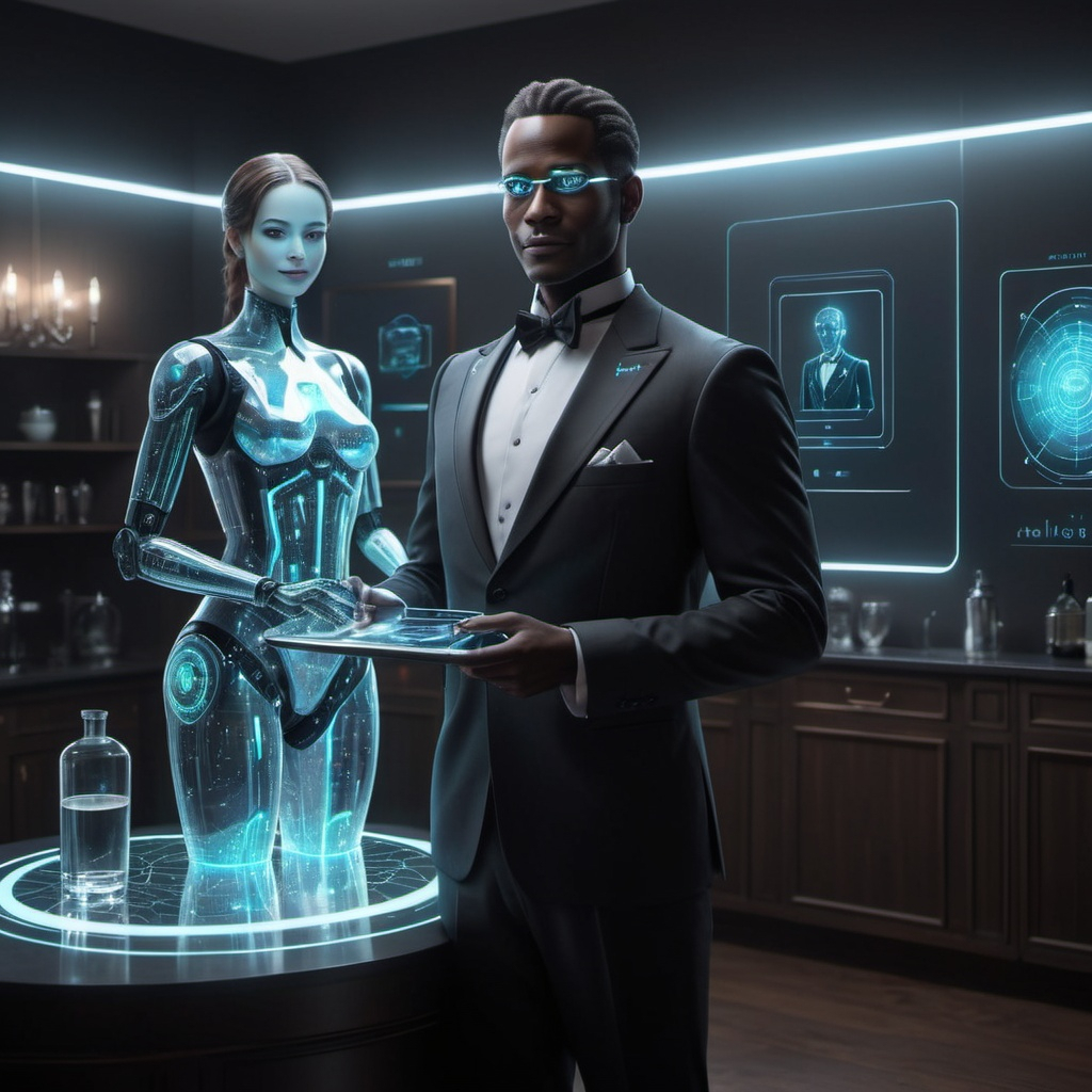 Holographic AI Butler