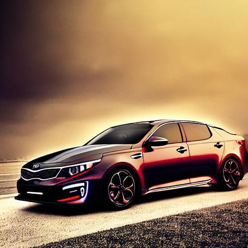 Kia Optima 2015 sx black with sport rim Optima GT Le... | OpenArt