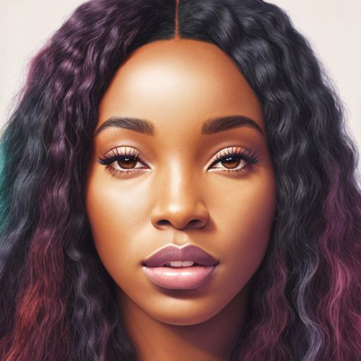 SZA, portrait, hyper realistic | OpenArt