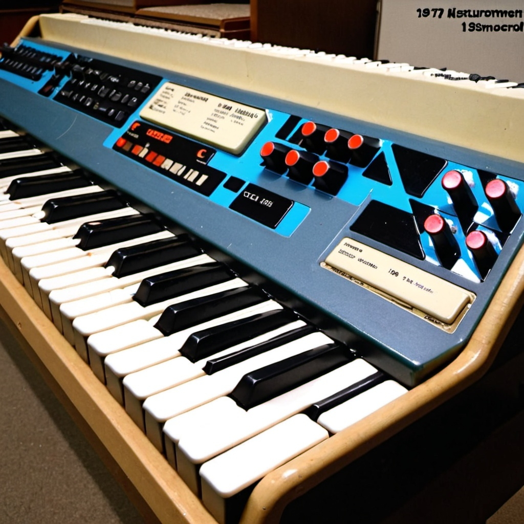Keyboard instrument made in 1979