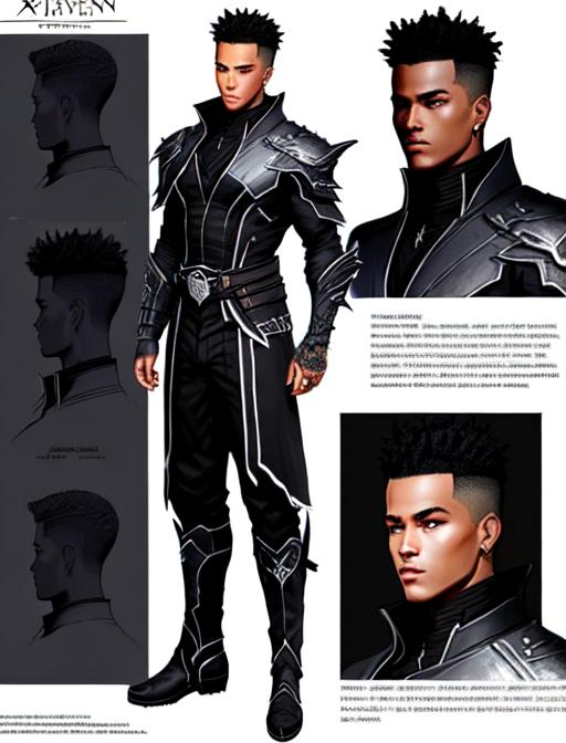 {Concept sheet}xxxtentacion standing in village on f... | OpenArt