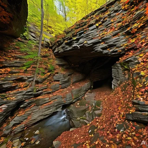 Lusk Cave, Gatineau Park, Quebec