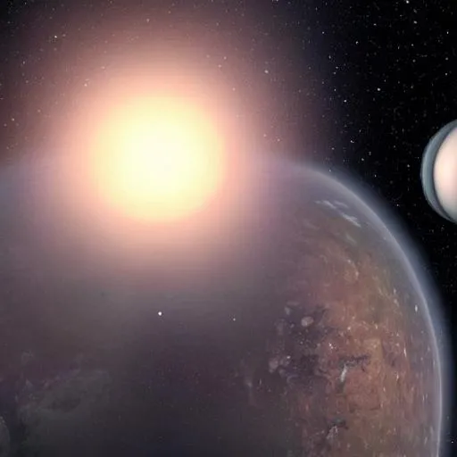 space seen from a random planet | OpenArt