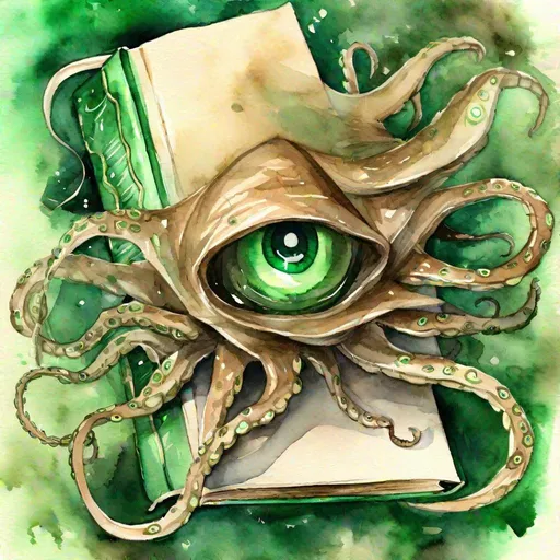 Abyssal Tomeshell which is a living floating book wi...