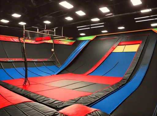 Indoor playground liminal space | OpenArt