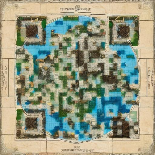 highly detailed dnd world map, 16k, hyperdetailed, m...