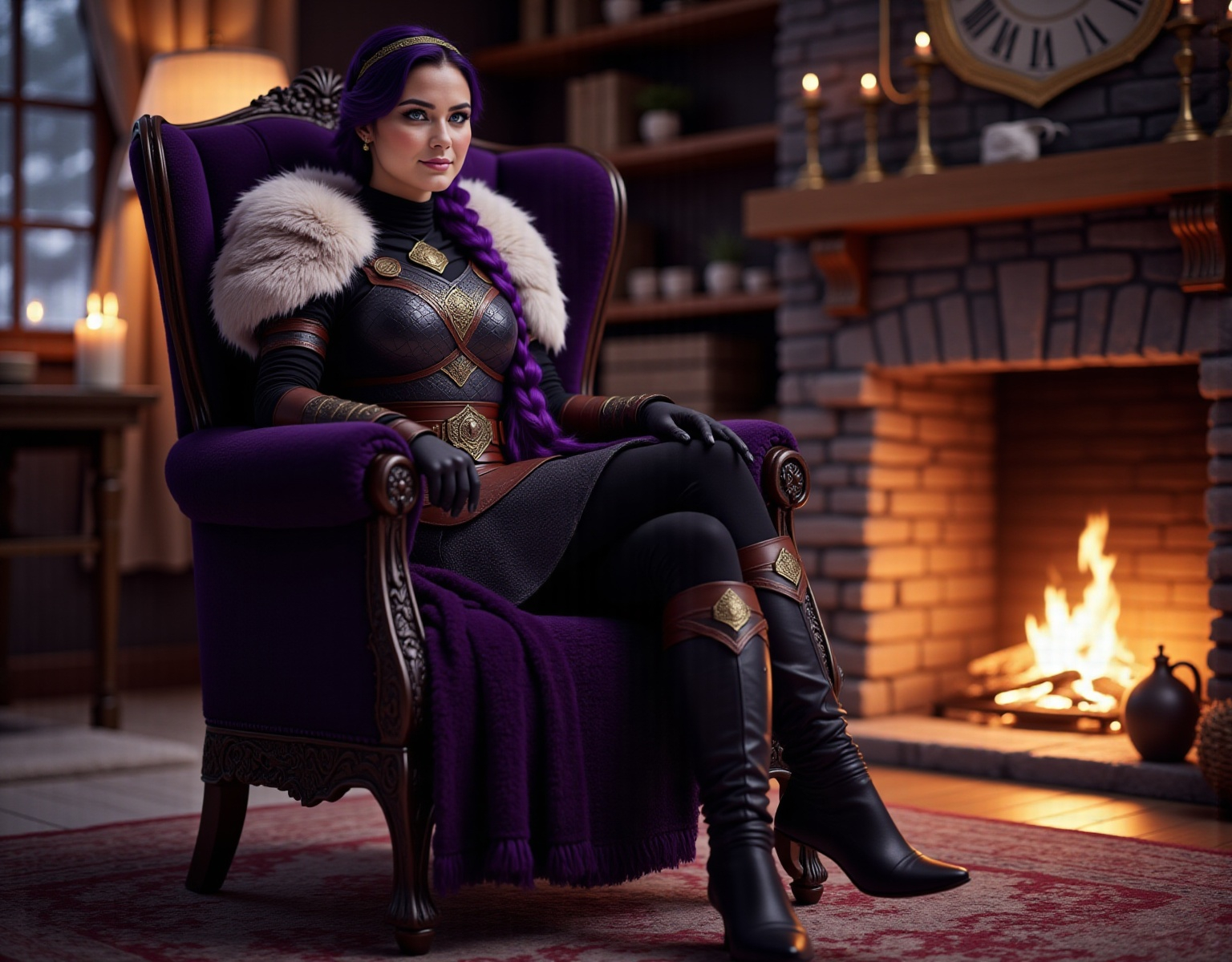 @pPnVxWGy97w3Vtk0Z9dB Cozy scene at a home viking ho...