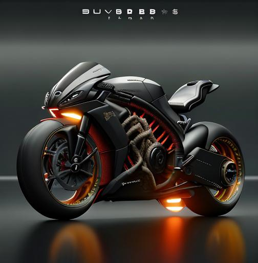 Superbike future body design with venom body, hyper...