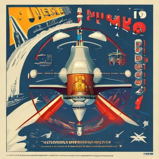 1950’s nuclear energy, populuxe, mid century modern,...