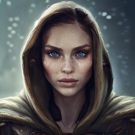 Woman, wood elf, 8k, Skyrim, woodland, beautiful, ph... | OpenArt