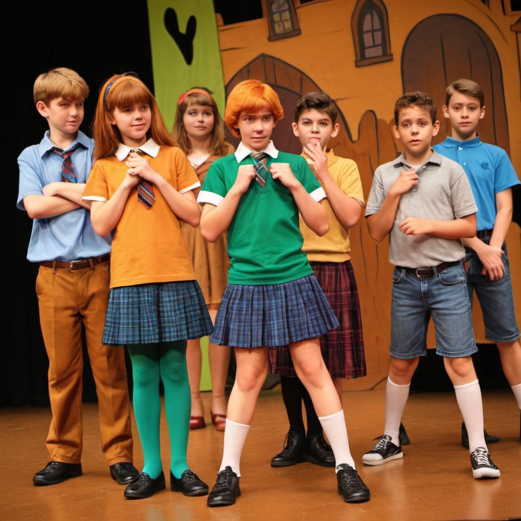 Scooby school Play Boys play girls