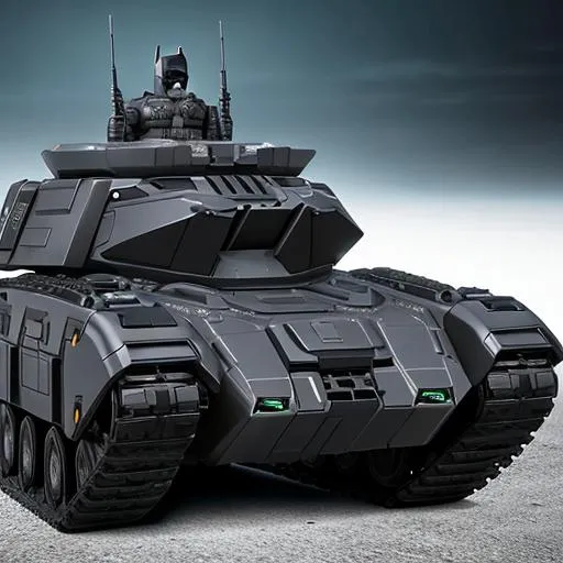 Futuristic Batman tank