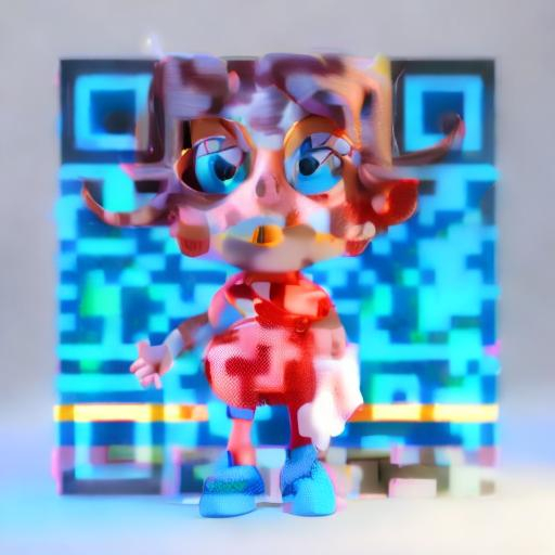 Super cute girl, IP by Popmart, Pixar style, Disney...