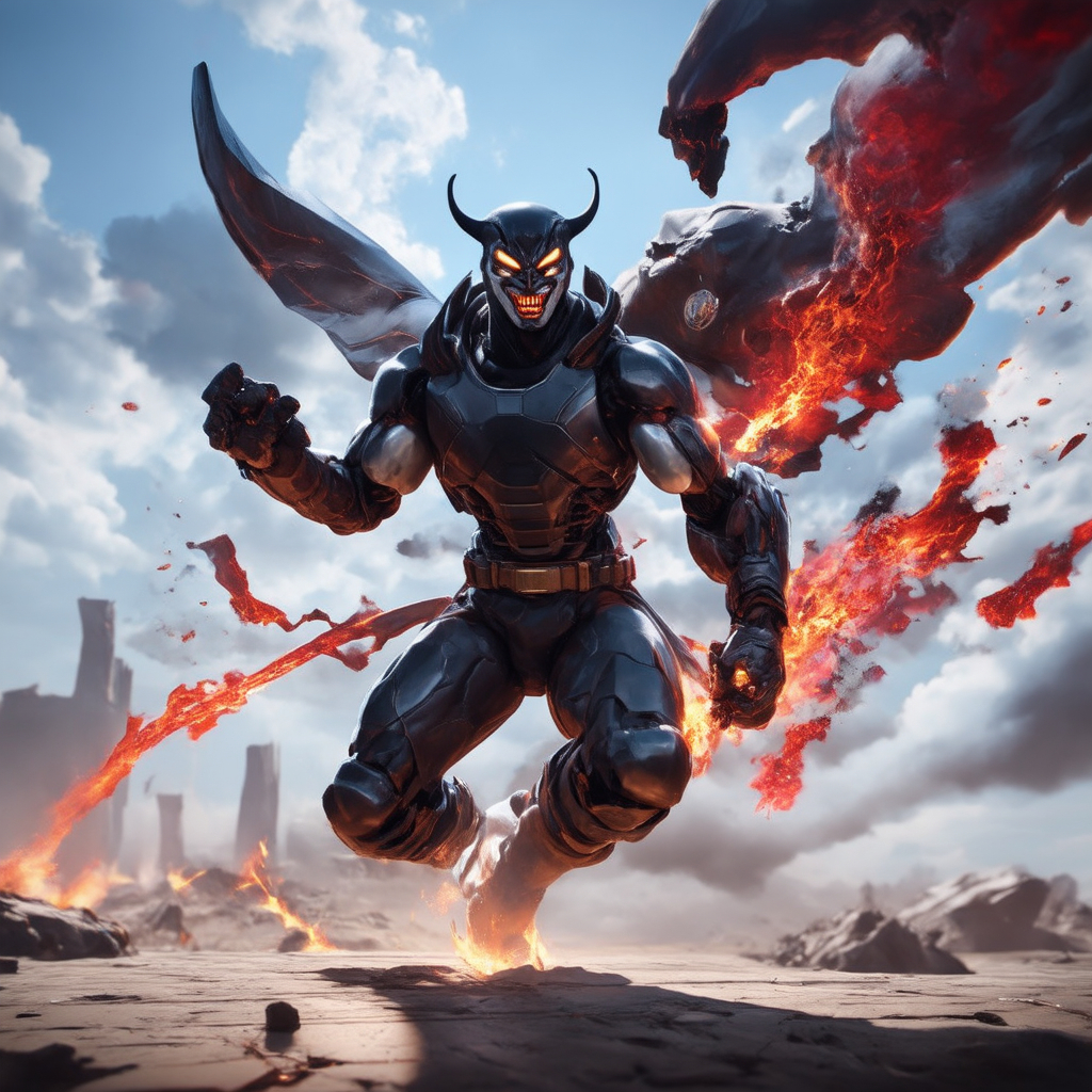 a spectacular epic realistic high definition of an a...