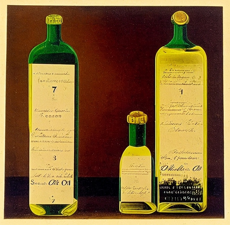 1781 bottle of Oil of Goosio