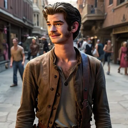 Andrew Garfield as flynn rider