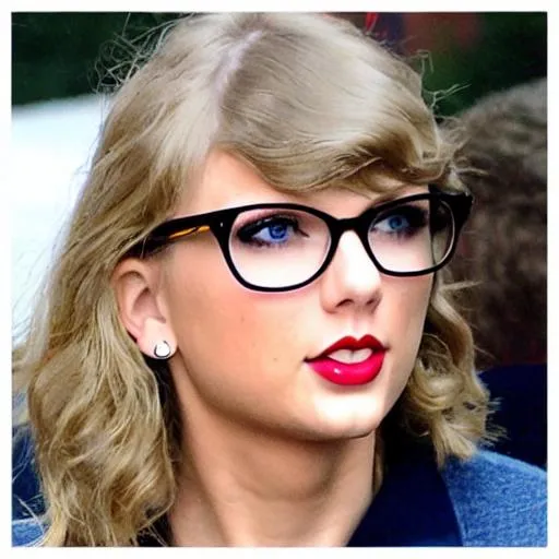 Taylor Swift In Glasses Openart