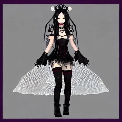 imvu avatar, full body 3d model, screenshot in-game... | OpenArt