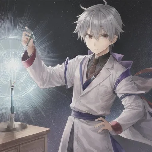 Male Anime Scientist