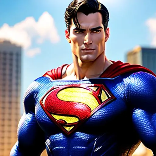 Photorealistic Superman, Full Body Action Pose, Hype... | OpenArt