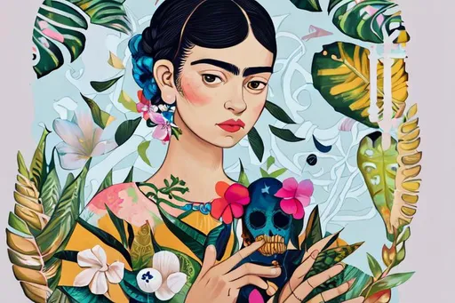 Heart, Frida Kahlo style, accurate, anatomy | OpenArt