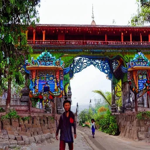 U Pain Bridge , Mandalay | OpenArt