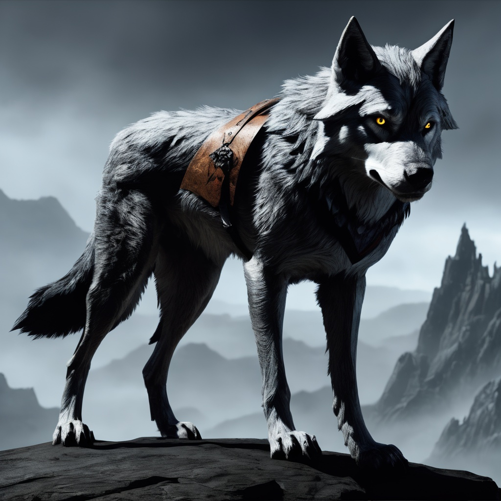 The Fenris Wolf. ultra hd