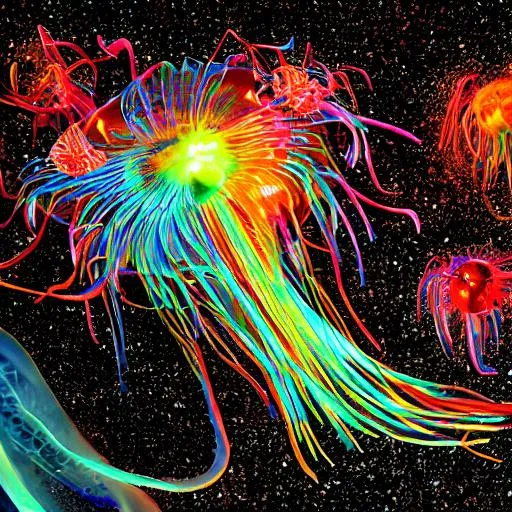 fire jellyfish | OpenArt