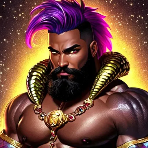 hyper-muscular super handsome, hyper-masculine, amaz... | OpenArt