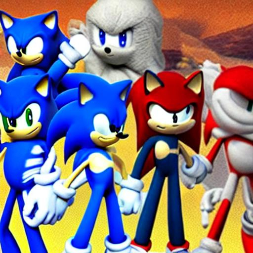 Sonic Brand Knock offs | OpenArt