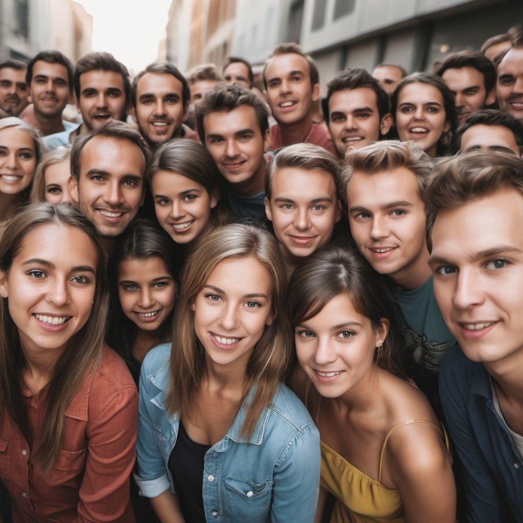 make a photo of people