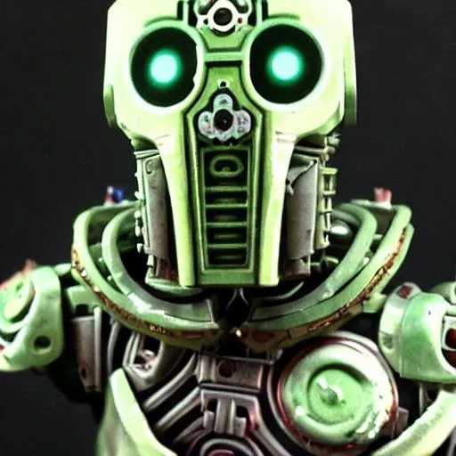 A Phyrexian Necron Cyberman hybrid