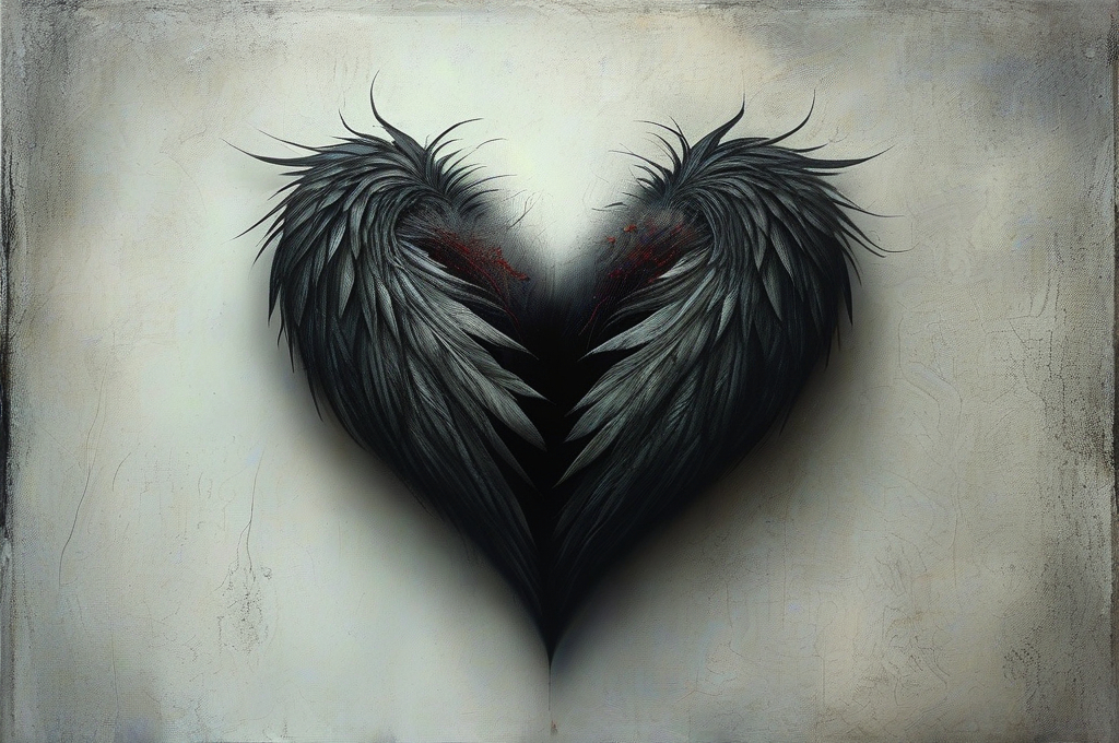 Dark heart, demented mind, lonely soul