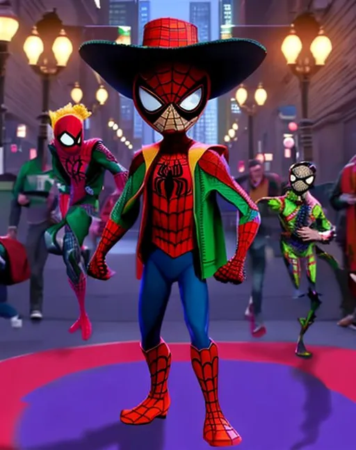 Miguel O'Hara Spiderman Across the Spider-Verse wear... | OpenArt