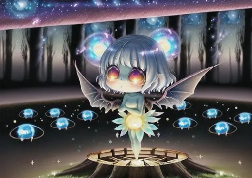 Chibi, 3D, Cute Pixar style painting, an adorable wi... | OpenArt